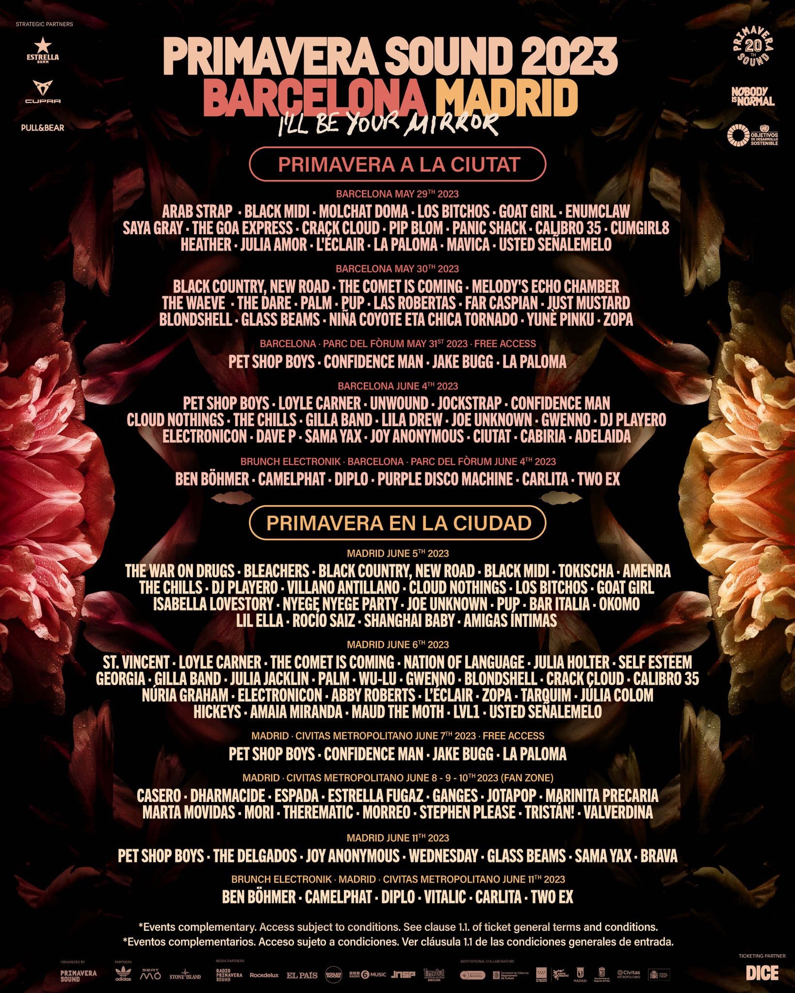 Primavera Sound unveil 2023 lineup – Fruit and Grooves Collective