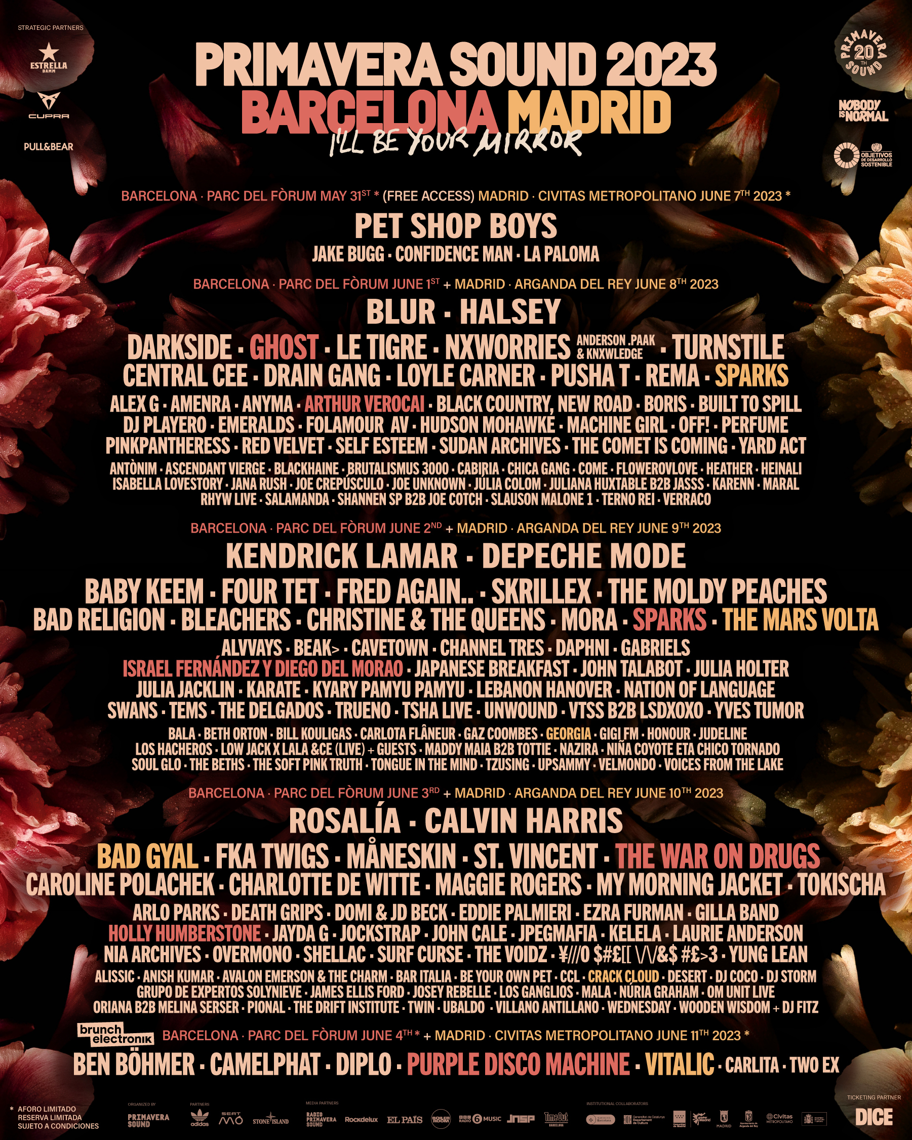 Primavera Sound unveil 2023 lineup – Fruit and Grooves Collective