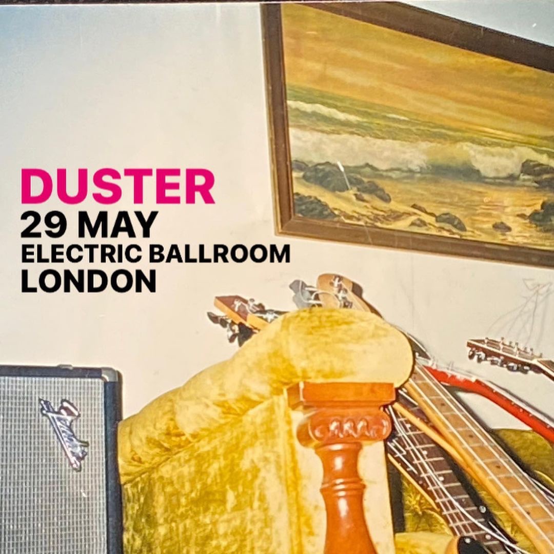 Duster announce London concert – Fruit and Grooves Collective