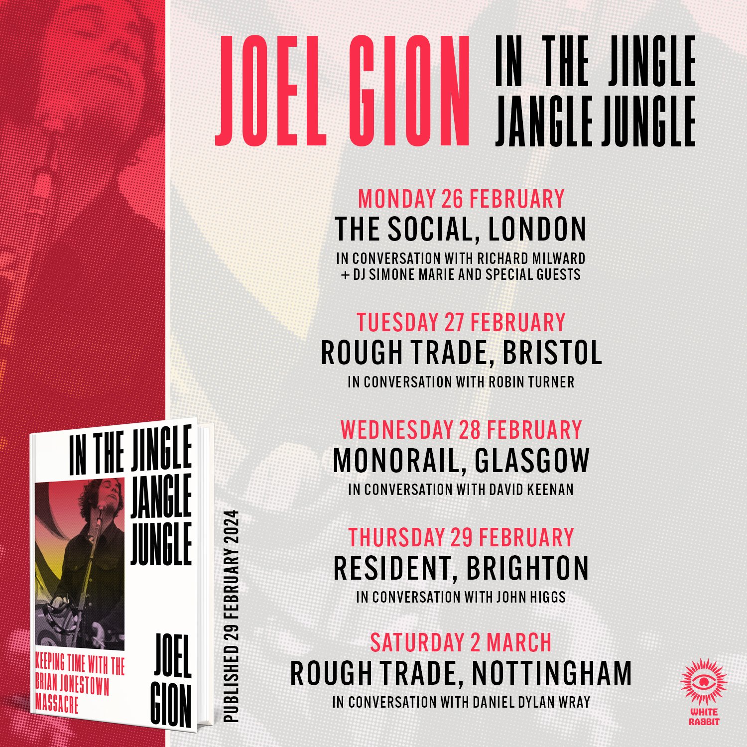 Joel Gion announces UK book launch events – Fruit and Grooves Collective