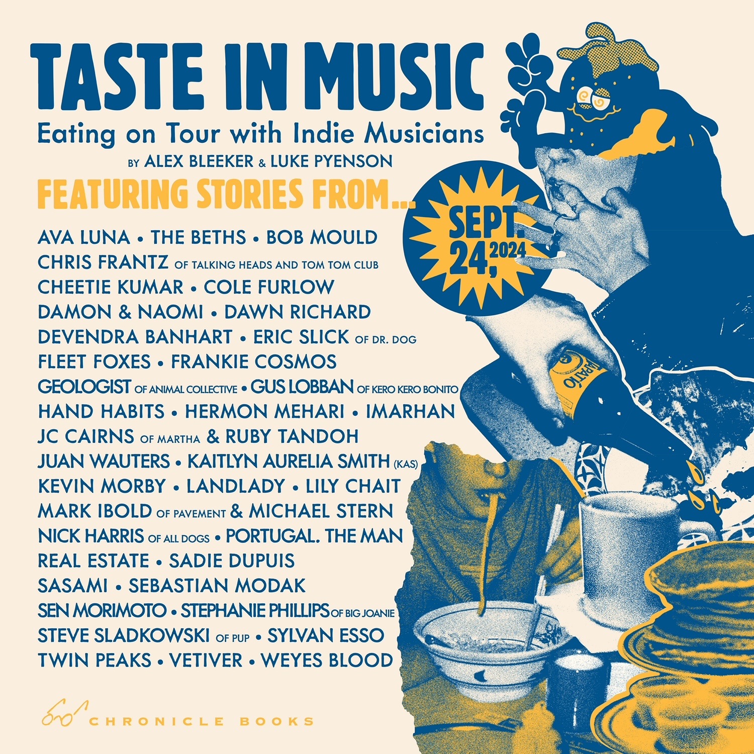 Taste In Music: Eating On Tour With Indie Musicians book announced ...